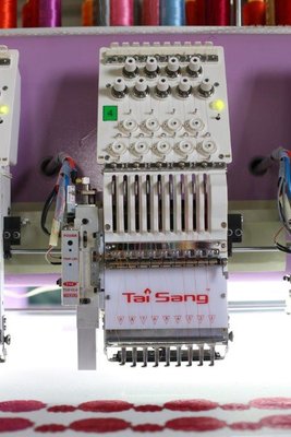 Tai Sang Embro platinum model 920(9 needles 20 heads computerized embroidery machine)