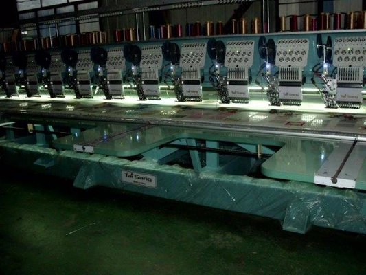 Tai Sang embroidery machine excellence model 915( 9 needles 15 heads embroidery machine)