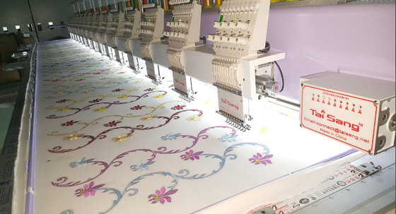 Tai Sang Embro Vista Model 915(9 needles 15 heads computerized embroidery machine)