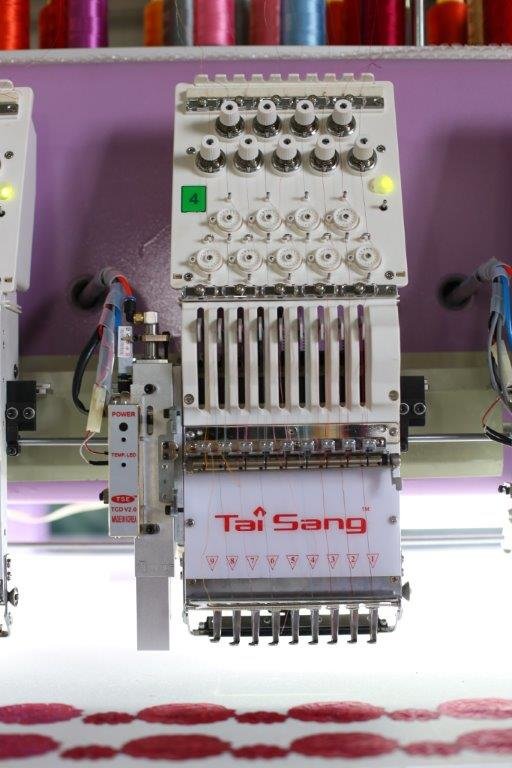 Tai Sang Embro platinum model 920(9 needles 20 heads computerized embroidery machine)