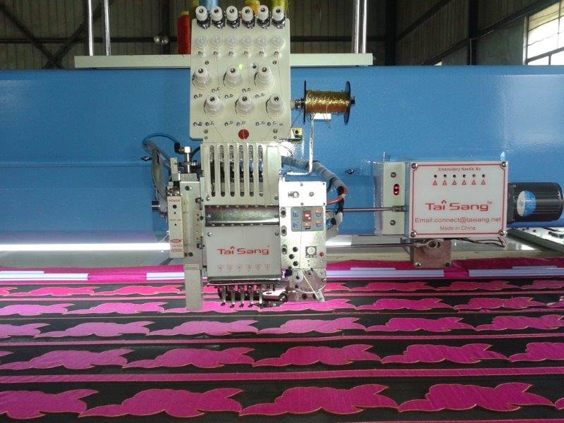Tai Sang Embro Vista Model 601(6 needles 1 head high speed embroidery machine)