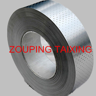 Perforated aluminium strip coated with polypropylene for ppr-al-ppr pipe