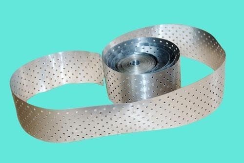 Perforated aluminium strip coated with polypropylene for ppr-al-ppr pipe