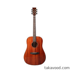 China Takavood Folk Guitars 41 inch Acoustic Guitar Solid Mahogany Guitars Wood Acoustic Guitar supplier