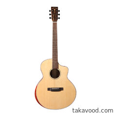 China Mentreel Folk Guitar 41 inch Guitar Solid Spruce Top Guitars Acoustic Guitars supplier