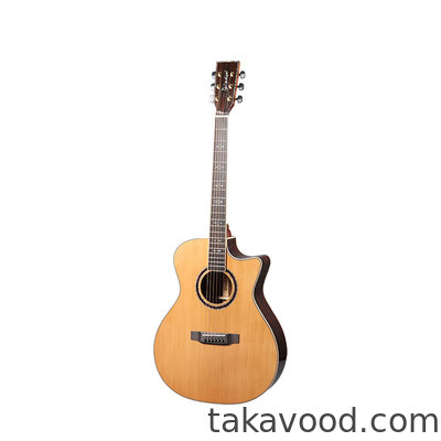 Takavood Folk Guitar 41 inch Acoustic Guitar Solid Cedar Top Guitars supplier