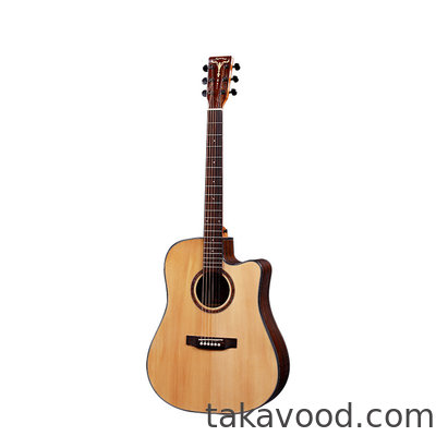 Mentreel Folk Guitar 41 inch Acoustic Guitar Solid Spruce Top Guitars supplier