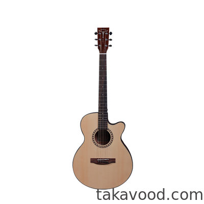 Mentreel Folk Guitar 40 inch Acoustic Guitar Dreadnought Design Guitar Steel-string Acoustic Guitars supplier