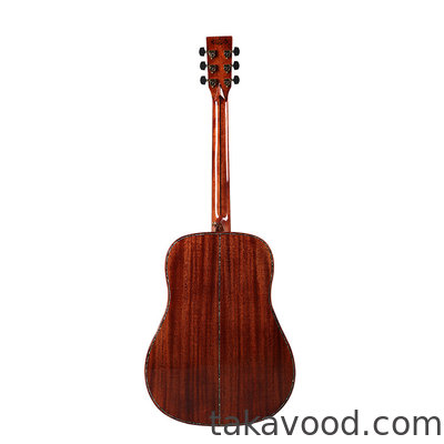 Takavood Folk Guitars 41 inch Acoustic Guitar Solid Mahogany Guitars Wood Acoustic Guitar supplier