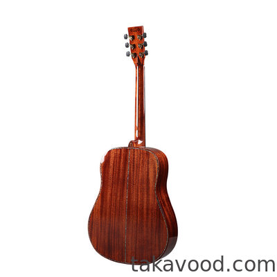 Takavood Folk Guitars 41 inch Acoustic Guitar Solid Mahogany Guitars Wood Acoustic Guitar supplier