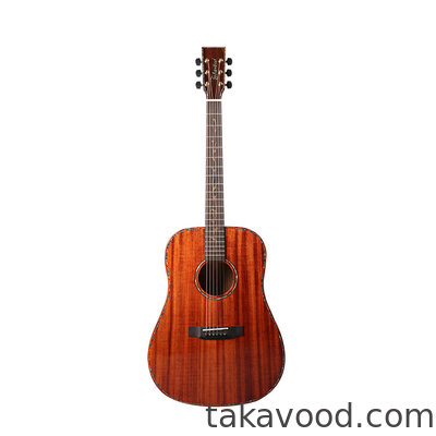Takavood Folk Guitars 41 inch Acoustic Guitar Solid Mahogany Guitars Wood Acoustic Guitar supplier