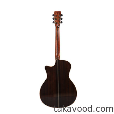 Takavood Folk Guitar 41 inch Acoustic Guitar Spruce Top Guitars Cutaway Guitar supplier