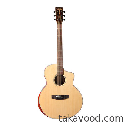 Mentreel Folk Guitar 41 inch Guitar Solid Spruce Top Guitars Acoustic Guitars supplier