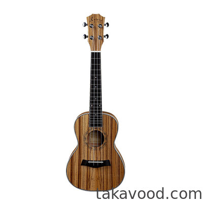 Kriens Ukulele Hawaiian guitar 24 inch Ukelele Laminated Zebrawood Ukulele supplier