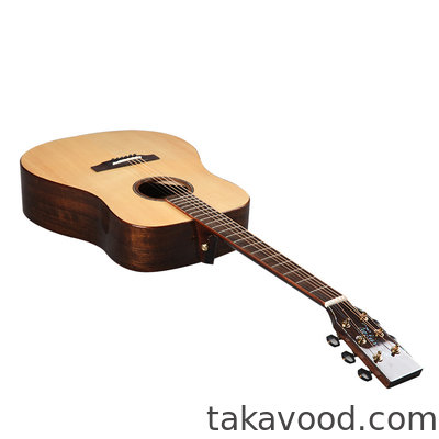 Takavood Folk Guitar 41 inch Acoustic Guitar Spruce Top Guitars Walnut Back & Side supplier