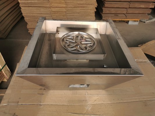 Good quality Stainless Steel Fountain Gas Water Fire Bowl For Swimming Pool