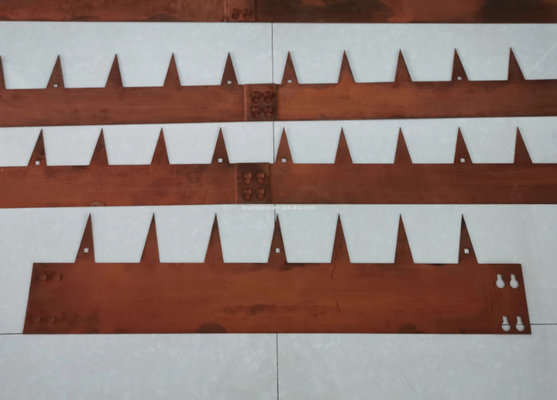 Christmas corten steel lawn edging garden bed landscape edging