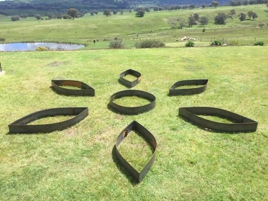 flexible corten steel raised bed edging metal garden landscape lawn border