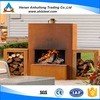 Free Standing Type Metal Fireplace, Fireplace With Top Quality