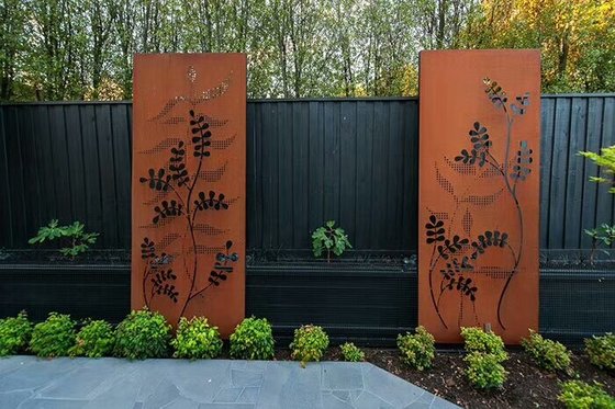 Home decorative metal stand tree wall art with customized pattern