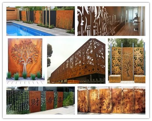 Home decorative metal stand tree wall art with customized pattern