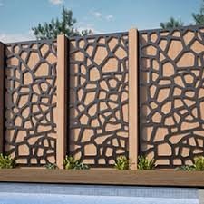 Decorative Aluminum Alloy CNC Cut Outdoor Metal Screen For Hotel