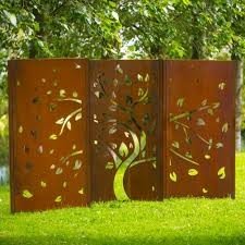 Decorative Aluminum Alloy CNC Cut Outdoor Metal Screen For Hotel