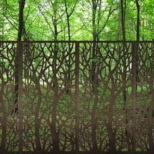 chinese antique metal decorative outdoor folding screen