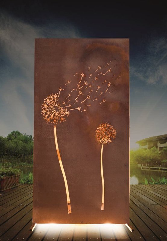 Cheap outdoor decorative perforated metal screen patterns for corten steel