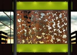 Decorative Aluminum Alloy CNC Cut Outdoor Metal Screen For Hotel