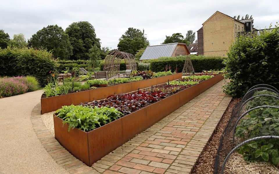 New greenhouse Plastic Metal classical corten steel flower plants pot