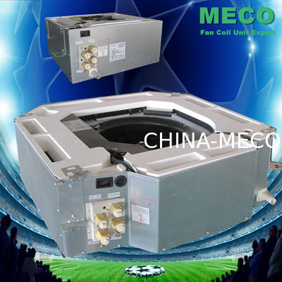 Chilled water 4 way ceiling concealed cassette type fan coil units-1400CFM 4 TUBE
