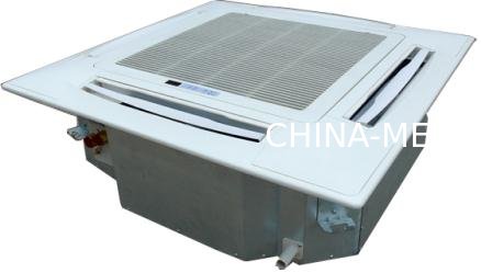 Chilled water 4 way ceiling concealed cassette type fan coil units-300CFM
