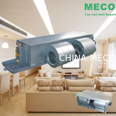 Thin Line Horizontal fan coil with 50Pa-1.8Kw-200CFM
