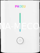 Table top mini air purifier with UVC LED disinfection function and active carbon PM2.5 purification