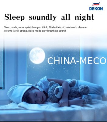 600CMH HEPA H14 PM2.5 Filtration air purifier with UVC air sterilizer and dininfection digital display touch control