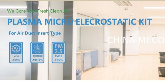 Plasma micro electrostatic air cleaner for Air ducts of AHU, Rooftop units,help to fight with covid-19