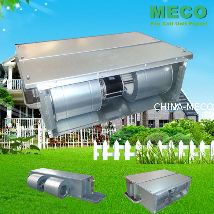 Ceiling concealed duct fan coil unit with DC motor-0.5RT