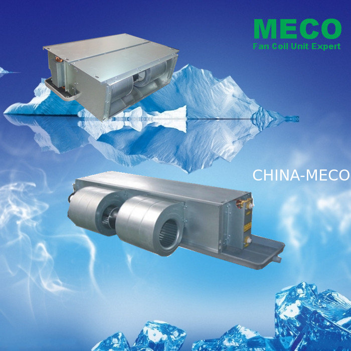 Ceiling concealed duct fan coil unit with DC motor-0.75RT