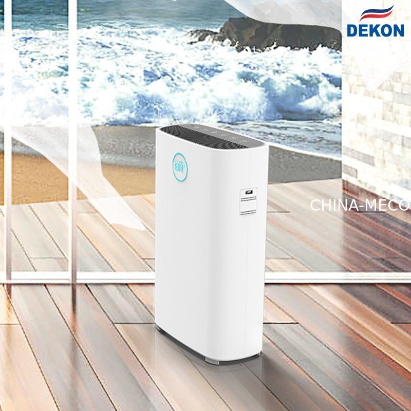 600CMH HEPA H14 PM2.5 Filtration air purifier with UVC air sterilizer and dininfection digital display touch control