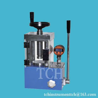 15T Manual Hydraulic Press with digital pressure gauge