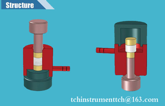 Dry powder Pellet Pressing Die Set (7~14mm) for lab hydraulic press