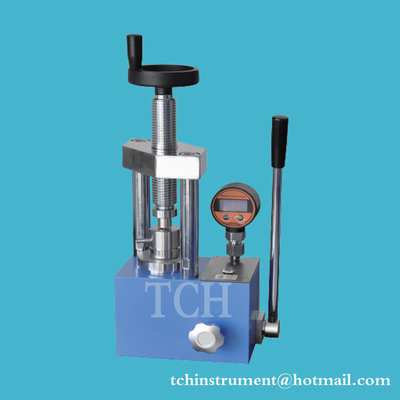 5T lab hydraulic manual powder pellet press machine in stock for sale