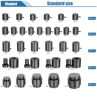 15-25mm I.D. Dry Powder Pellet Pressing Die for lab press
