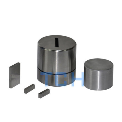 Square Dry Powder Pellet Pressing Die set for 20 - 30mm width sample