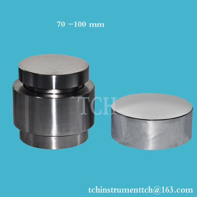 One set of Dry Pellet Pressing Die to make 70 -100mm diameter cylindrical samples TCH-DIE-F