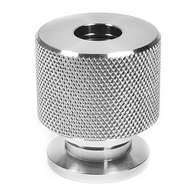 Adapter KF-50 to 2 in. I.D. Quick Coupling Compression Port, ISO-KF Flange Size NW-50, Stainless Steel
