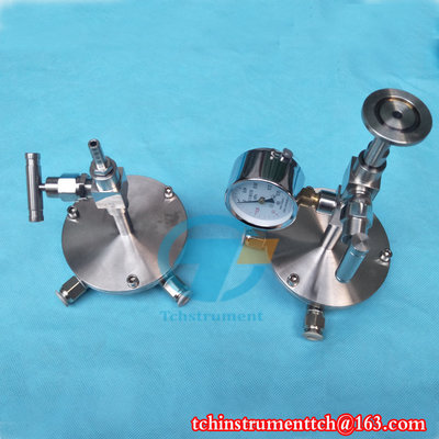 Water Cooling Sealing Flange with KF25 Adapter and Barbed Hose Fitting for Alumina Quartz Tube Furnace TCH-FG-WC