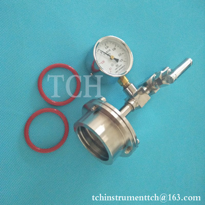 SS quartz alumina tubes flange for 50mm OD tube vacuum furnace, vacuum sealing assembly flange