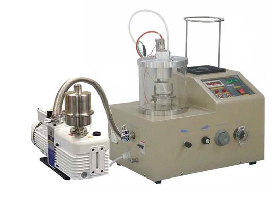 Compact DC Magnetron Sputtering Coater With Gold Target for Noble Metal Coating - VTC-16-D